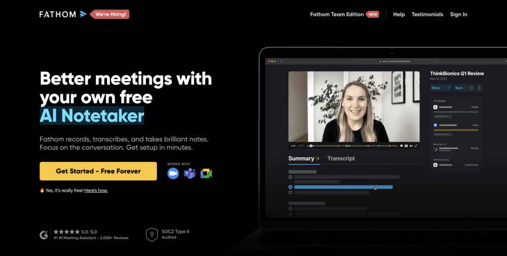 tl;dv vs Fathom | Битва за звание лучшего искусственного интеллекта ...